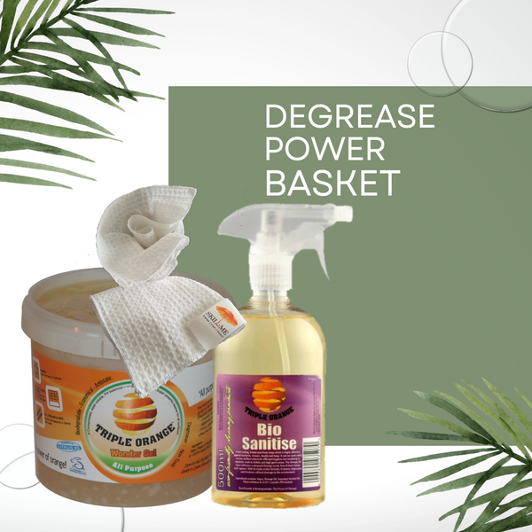 DEGREASE POWER BASKET – Triple Orange